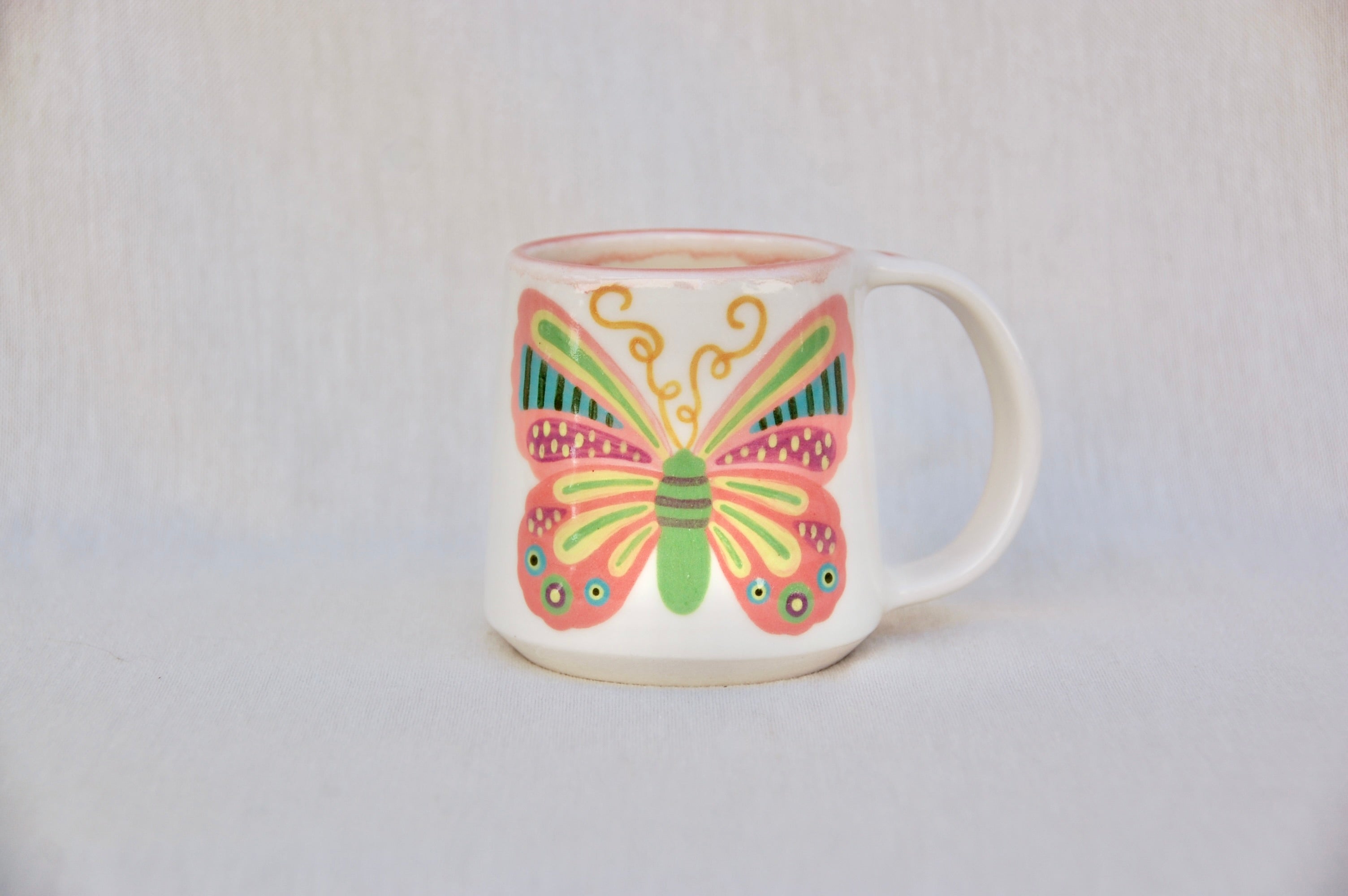 Butterfly Mug No. 5 – Made by Jaime